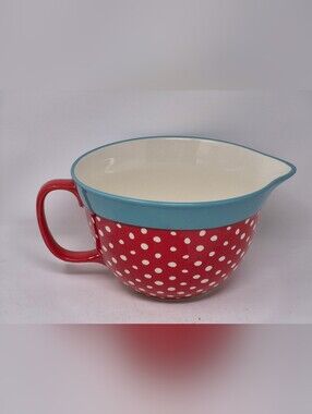 The Pioneer Woman | Kitchen | Pioneer Woman Batter Mixing Bowl Teal Rim ...